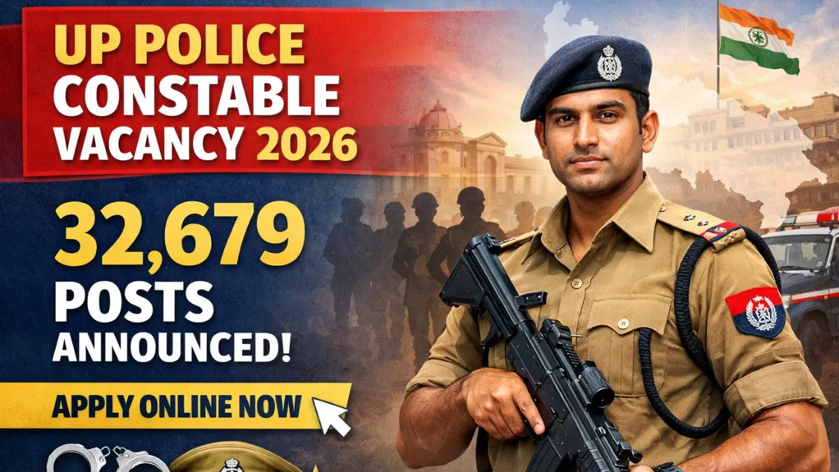UP Police Constable Vacancy 2026: 32,679 Posts | Apply Online @ upprpb.in